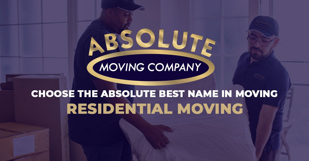Residential Moving - Absolute Moving Company